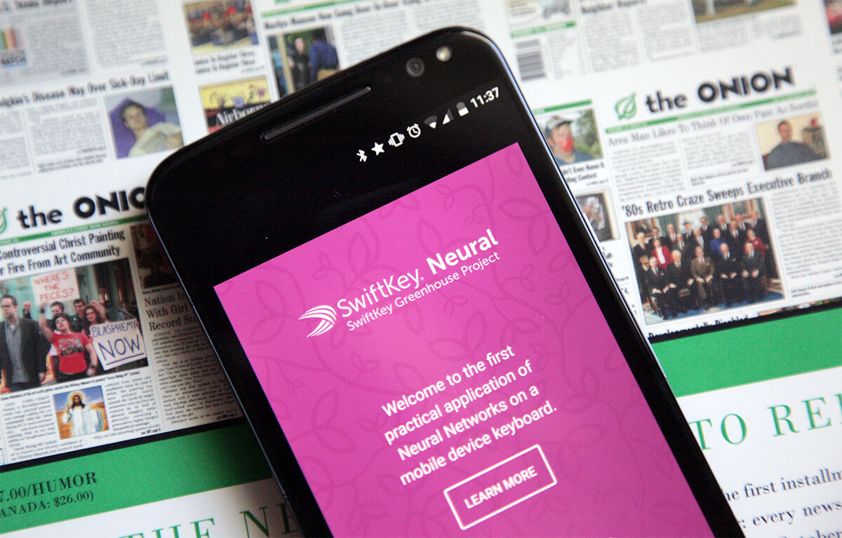 New SwiftKey keyboard with smarter typing suggestions based on neural ...