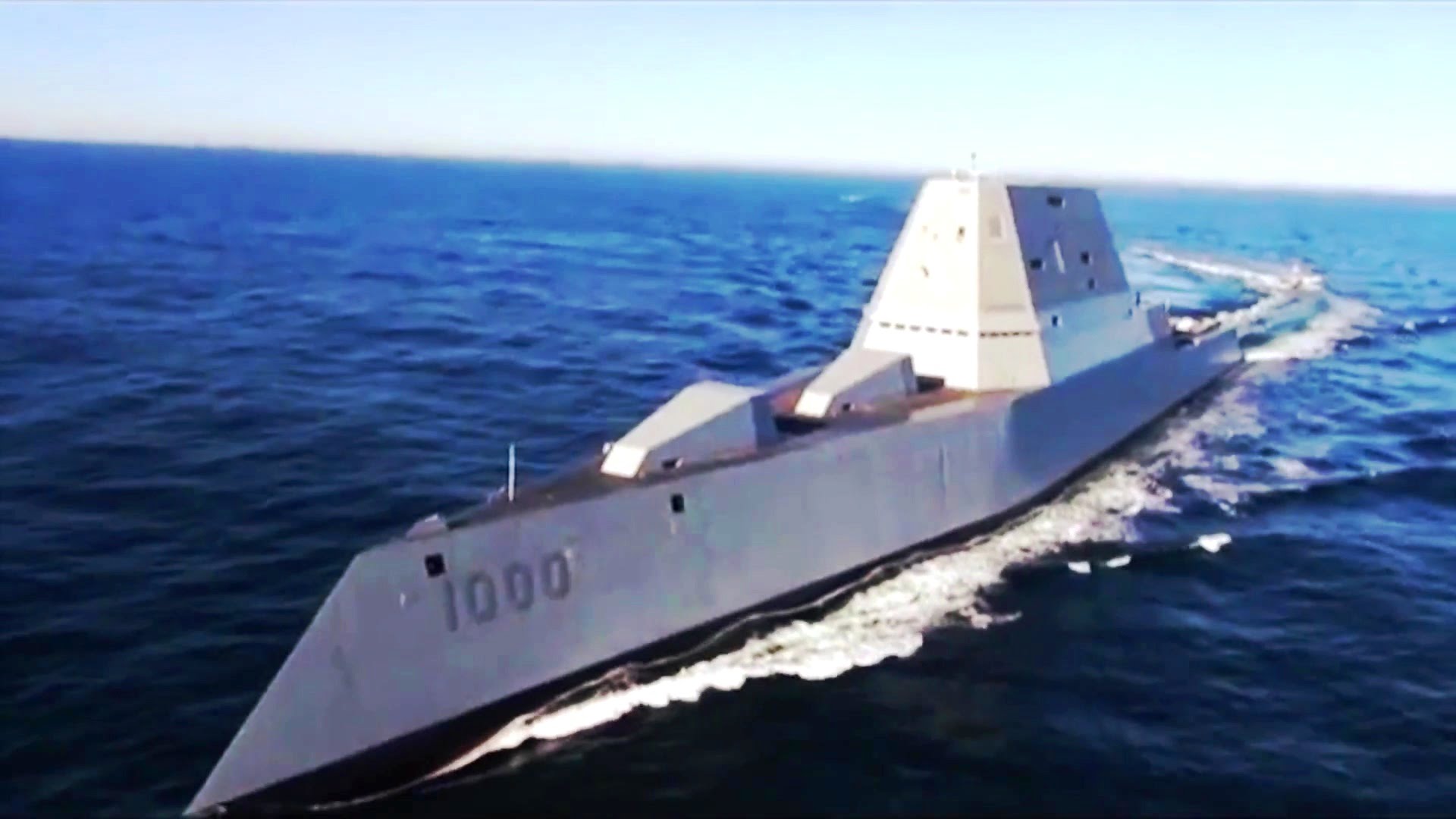 Sea Trials Begin For US Navy s First Zumwalt class Destroyer Sea Trials Begin For US Navy s First Zumwalt class Destroyer