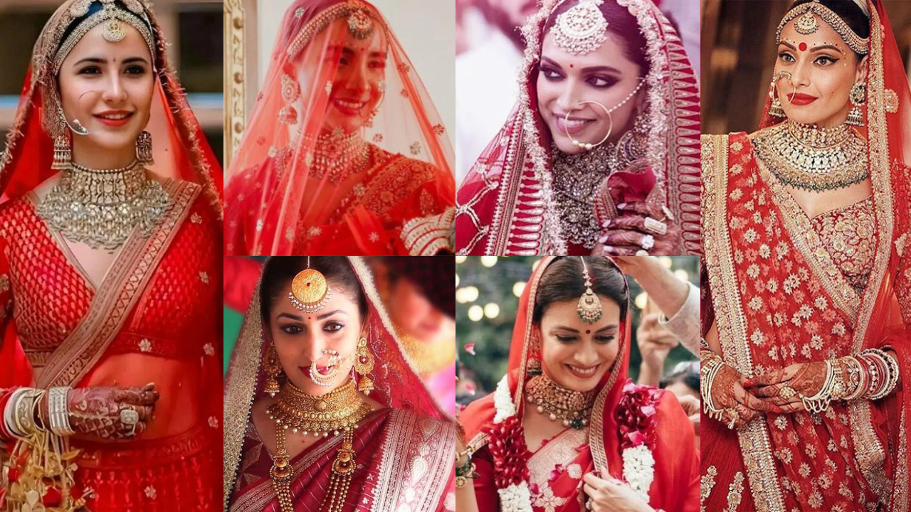 Who did you love the most? The red celebrity brides or the pastel ones ...